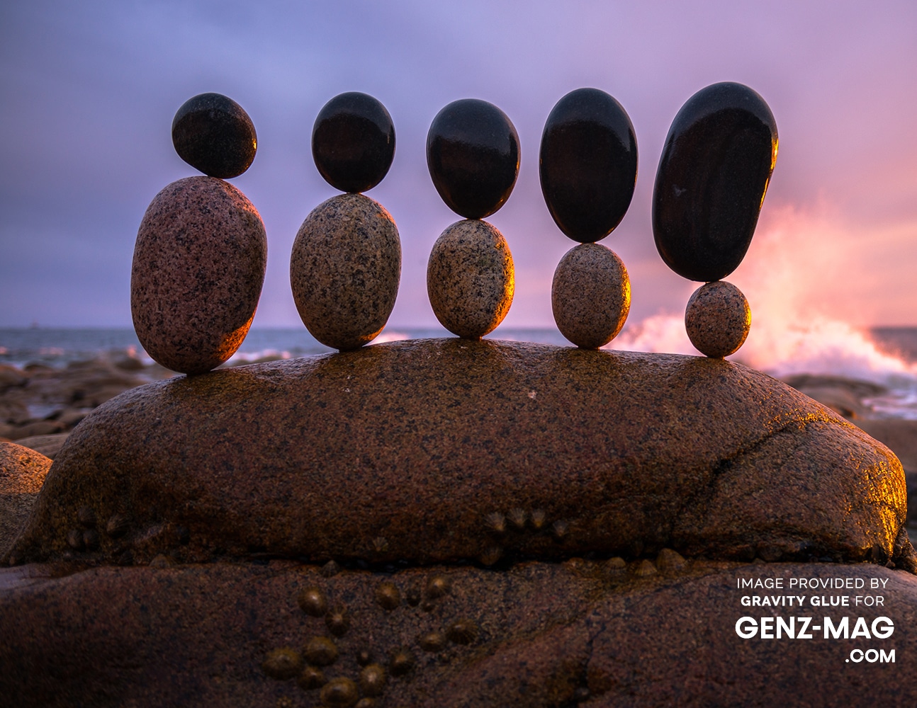 Gravity Glue's Michael Grab & his art of rock balancing - Gen-Z Magazine