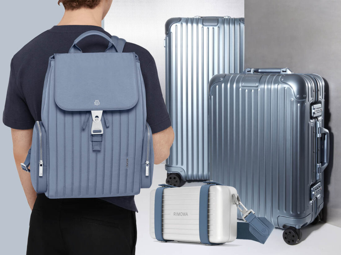 Elevate Your Summer Travels with RIMOWA's Arctic Blue Capsule Collection