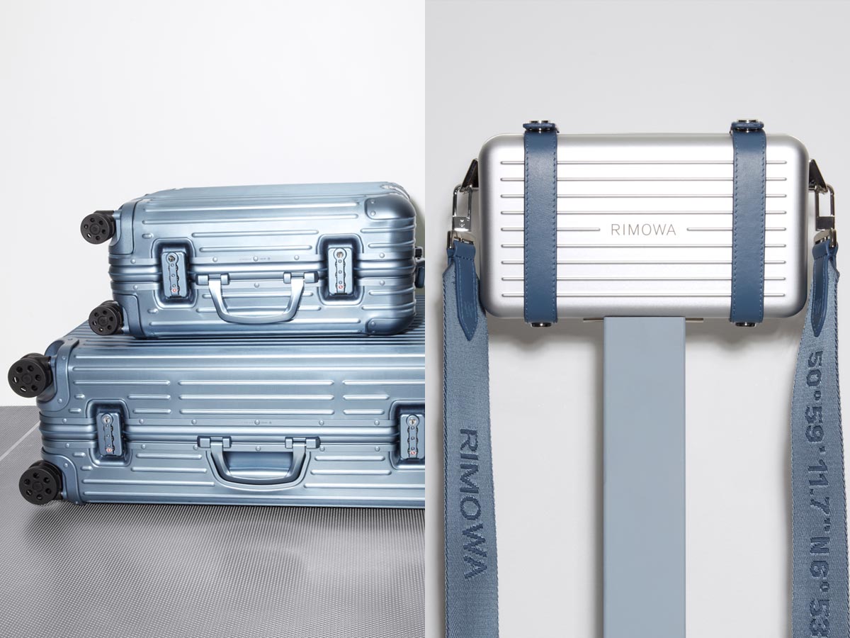 Elevate Your Summer Travels with RIMOWA's Arctic Blue Capsule Collection