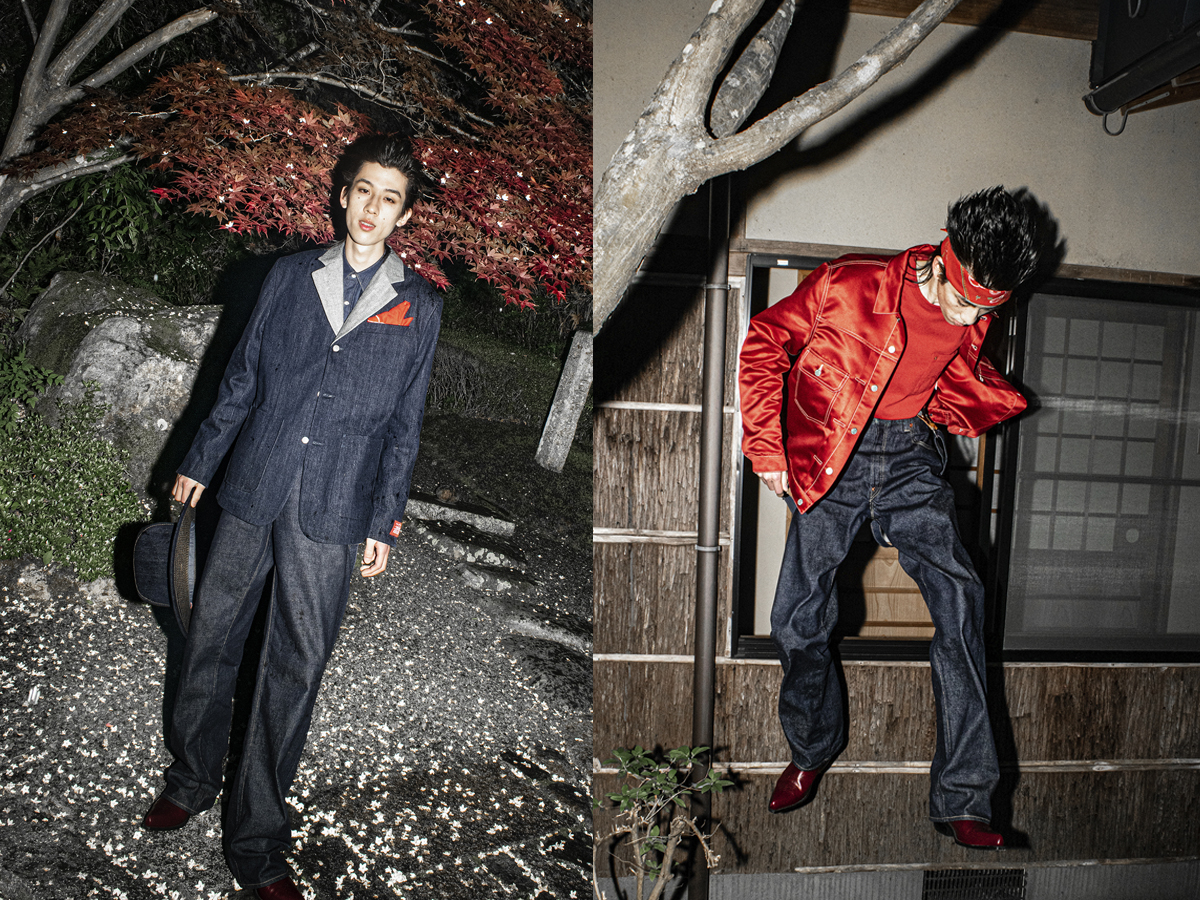 KENZO x Levi's Fall 2023: East Meets West in Iconic Denim Collaboration