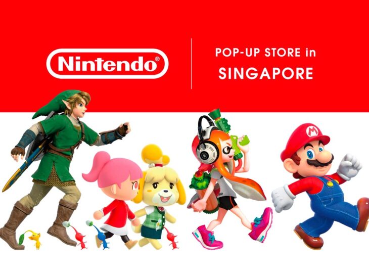 Nintendo Pop-Up Store Launches at Jewel Changi Airport Singapore